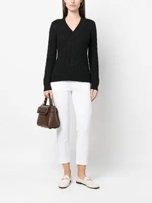 Ralph Lauren Cable-knit Cricket Jumper
