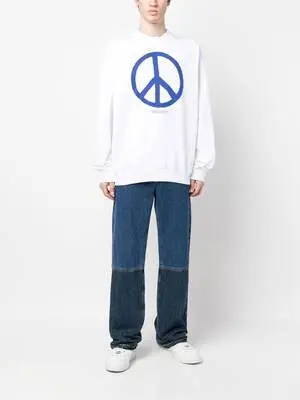 COUNTY OF MILAN Marcelo Burlon Organic Cotton Sweatshirt