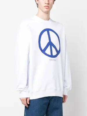 COUNTY OF MILAN Marcelo Burlon Organic Cotton Sweatshirt