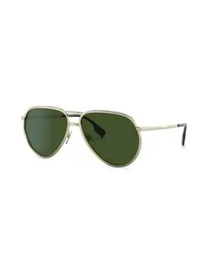 Burberry Scott Pilot-frame Sunglasses