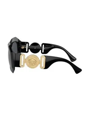 Versace Medusa Plaque Sunglasses