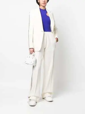 Palm Angels Side-stripe Wide-leg Track Pants