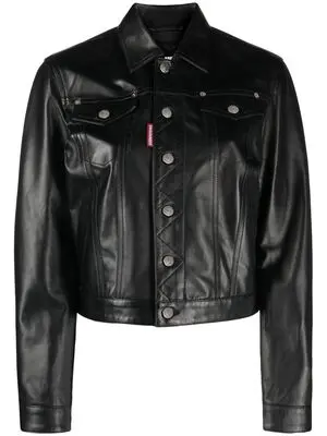 Dsquared2 Classic Collar Jackets For Women