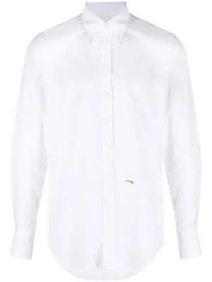 Dsquared2 Logo-detail Button-up Shirt - White