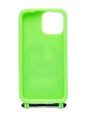 Dolce & Gabbana Logo-embossed Iphone 13 Pro Max Case - Green