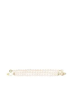 VIVIENNE WESTWOOD Three-row Bas Relief Bracelet