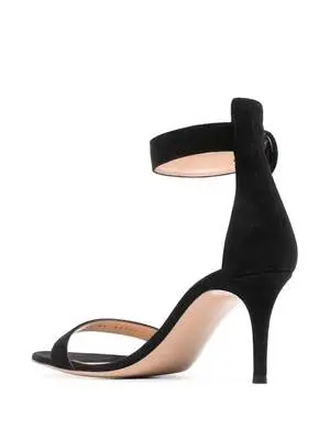 GIANVITO ROSSI Portofino 70mm Sandals - Black