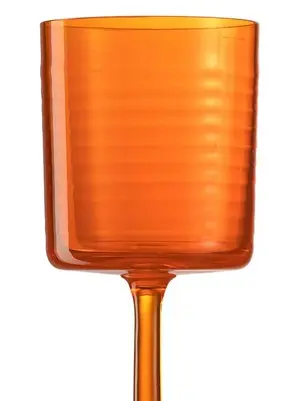 NASONMORETTI Gigolo Water Glass - Orange