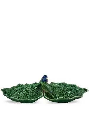 BORDALLO PINHEIRO Cinerária Double Leaf Bowl - Green