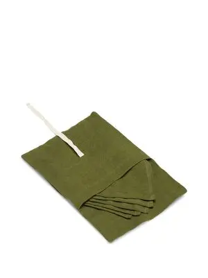 ONCE MILANO Set Of Five Cocktail Napkins