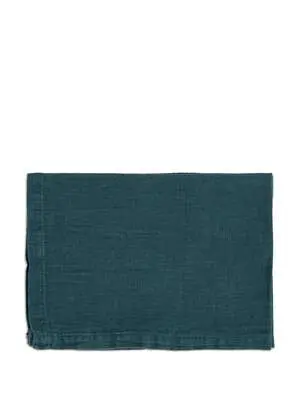 ONCE MILANO Set Of Two Linen Placemats - Blue