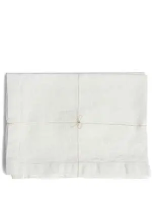 ONCE MILANO Set Of Two Linen Placemats - White