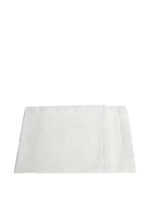 ONCE MILANO Set Of Two Linen Placemats - White