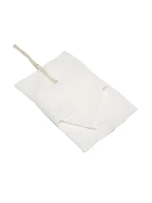 ONCE MILANO Set Of Five Cocktail Napkins - White
