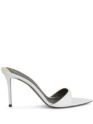 GIUSEPPE ZANOTTI 90mm Intriigo Sandals - White