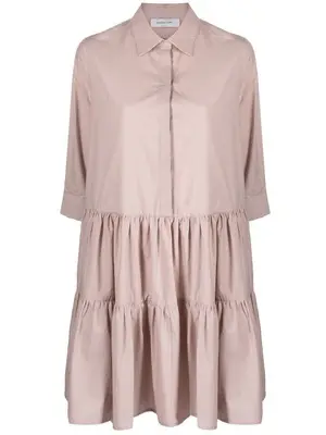Tiered Shirtdress