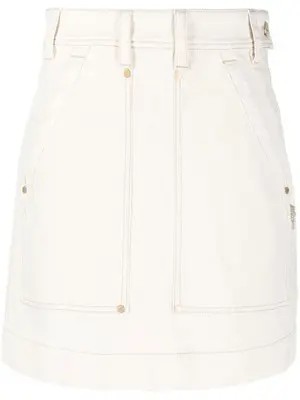 Brunello Cucinelli High-rise Mini Skirt