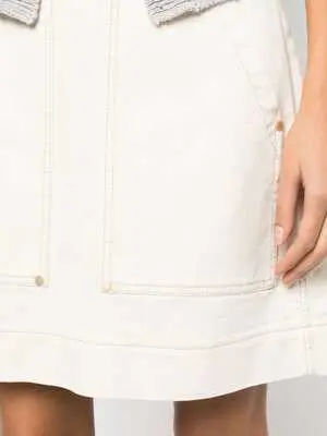 Brunello Cucinelli High-rise Mini Skirt