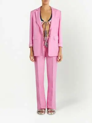Etro High-rise Staight-leg Trousers