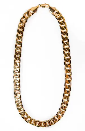 PETIT MOMENTS Amber Chain Necklace - Gold
