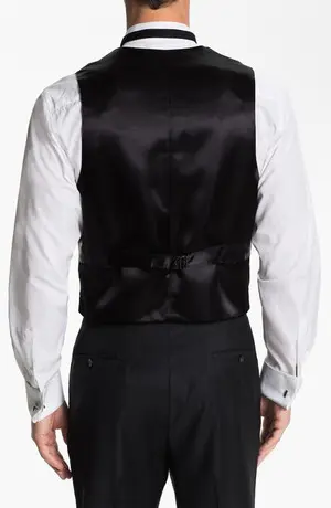 David Donahue Silk Formal Vest