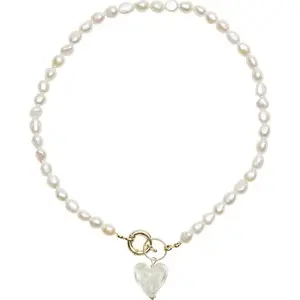 PETIT MOMENTS Lisa Freshwater Pearl Necklace - White