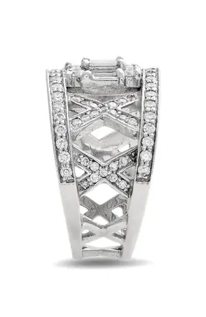 MINDI MOND Clarity Lattice Diamond Ring