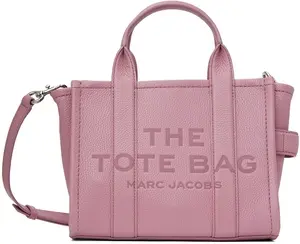 Marc Jacobs Marc Jacobs Pink 'The Leather Small' Tote 993 Lilas