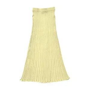 AERON Aria Knitted Maxi Skirt - Yellow