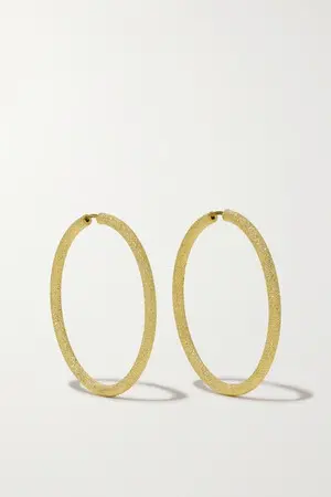 Carolina Bucci Florentine Extra Large 18-karat Hoop Earrings - Gold