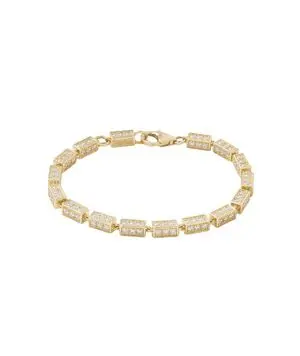 SUZANNE KALAN 18-karat Diamond Bracelet - Gold