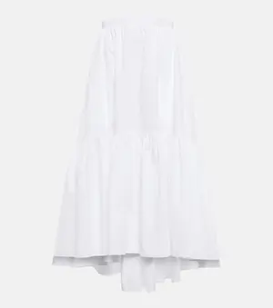 PATOU Tiered Midi Skirt
