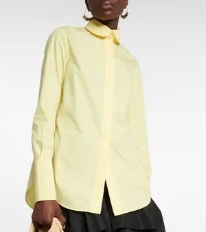 PATOU Oversized Cotton Poplin Shirt