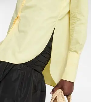 PATOU Oversized Cotton Poplin Shirt