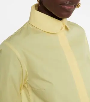 PATOU Oversized Cotton Poplin Shirt