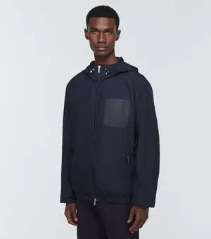 TOD'S Hooded Technical Jacket