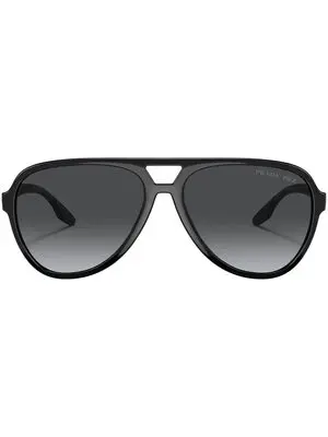 Prada Double-bridge Sunglasses - Black