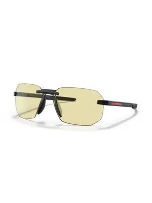 Prada Linea Rossa Logo-print Sunglasses