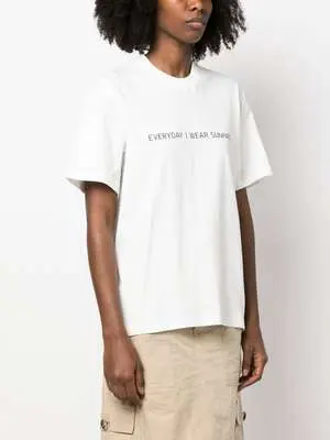 Sunnei Slogan-print Cotton T-shirt