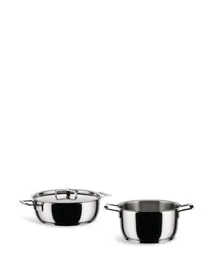 ALESSI Pots & Pans Seven-piece Cookware Set