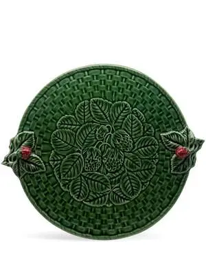BORDALLO PINHEIRO Morango Cheese Tray - Green