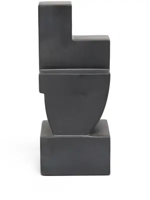 L'Objet Cubisme Ceramic Bookend - Black