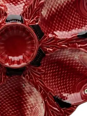 BORDALLO PINHEIRO Peixes Glazed Plate