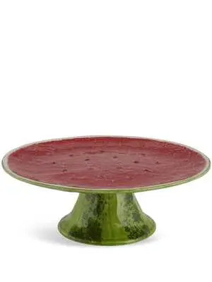 BORDALLO PINHEIRO Melancia Cake Stand - Green