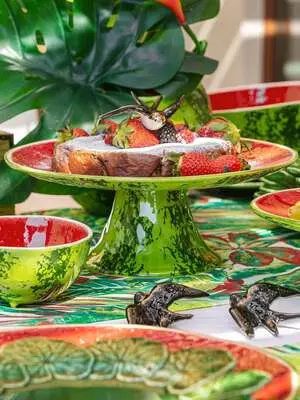 BORDALLO PINHEIRO Melancia Cake Stand