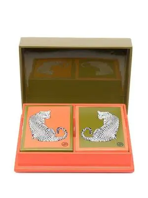 Jonathan Adler Leopard Lacquer Card Set