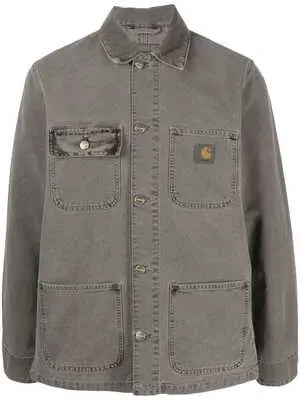 Carhartt Work In Progress Michigan Buttoned Denim Jacket