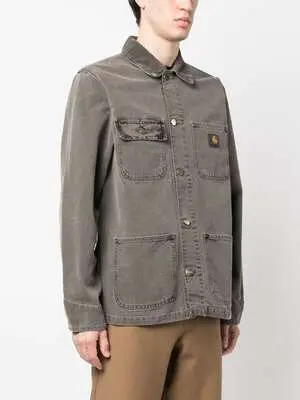Carhartt Work In Progress Michigan Buttoned Denim Jacket