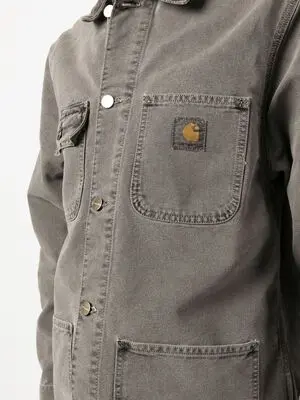 Carhartt Work In Progress Michigan Buttoned Denim Jacket