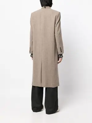LOW CLASSIC Double-breasted Wool Coat